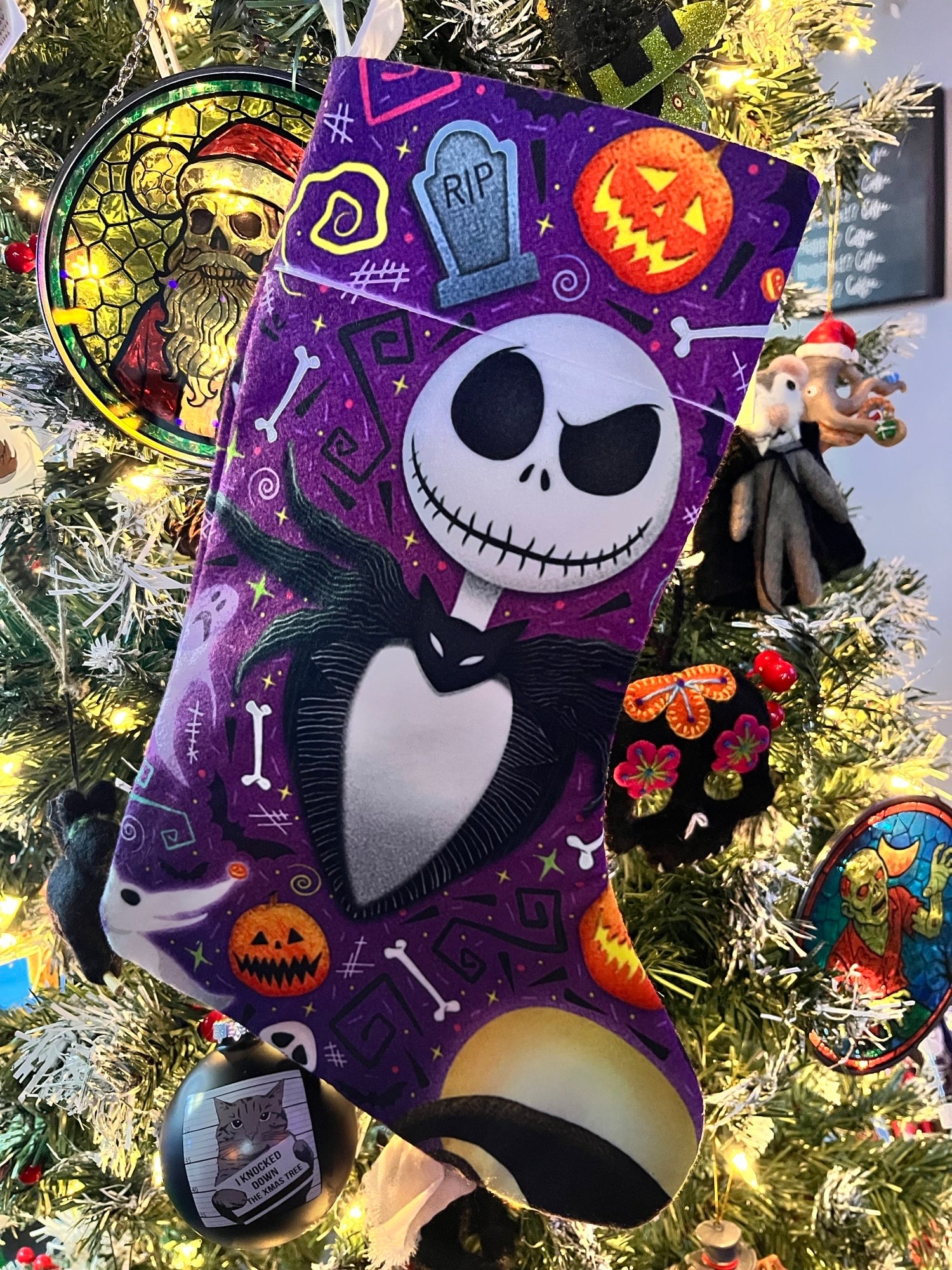 Jack Skellington Stocking – Halloween-Emporium